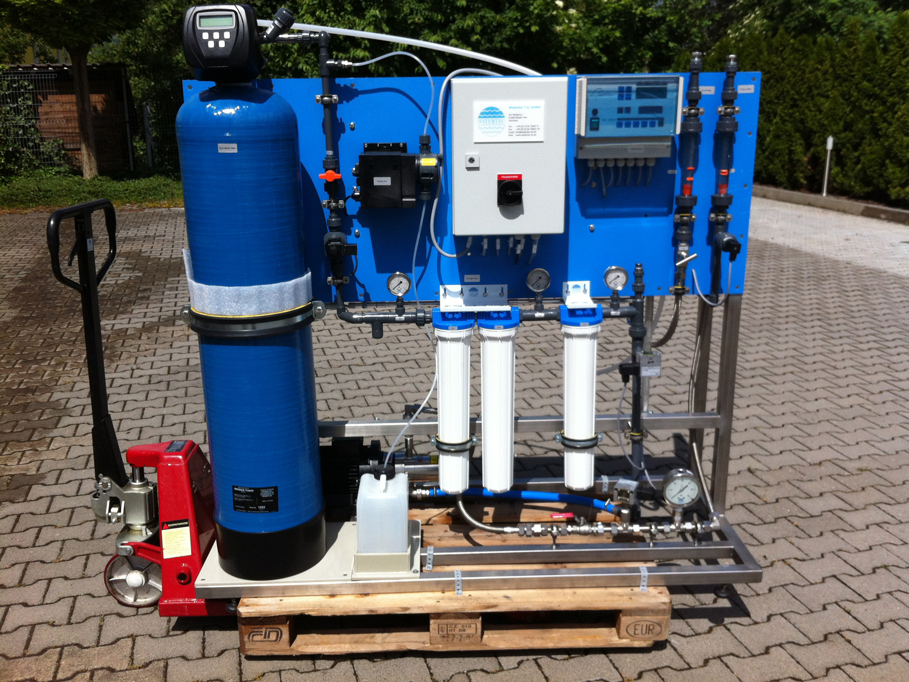 Worldwide water desalination for ships and ports | Watertec